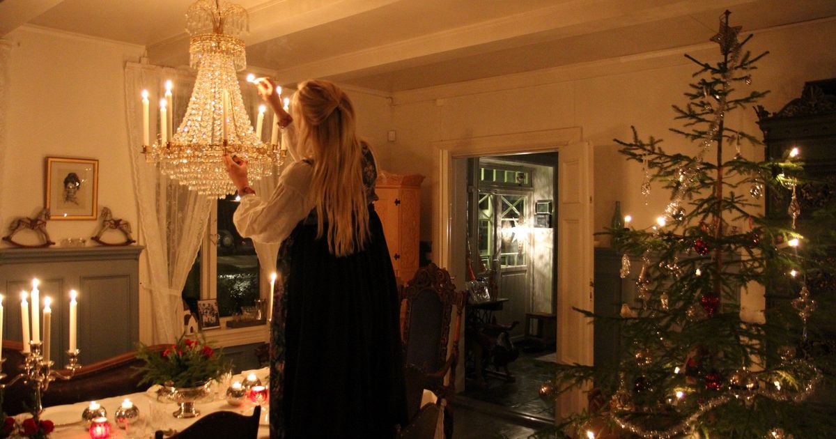 Julaften på gården - Gardsfruene