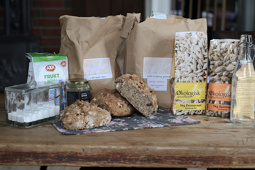 Urkornbrød a la Live - Gardsfruene